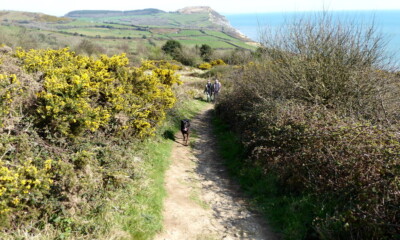 Golden Cap; een topwandeling op het South West Coast Path - Wandelvrouw