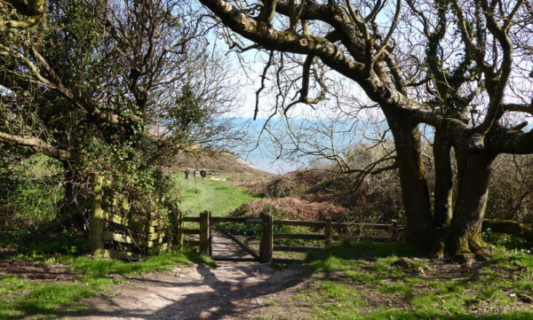Golden Cap; een topwandeling op het South West Coast Path - Wandelvrouw